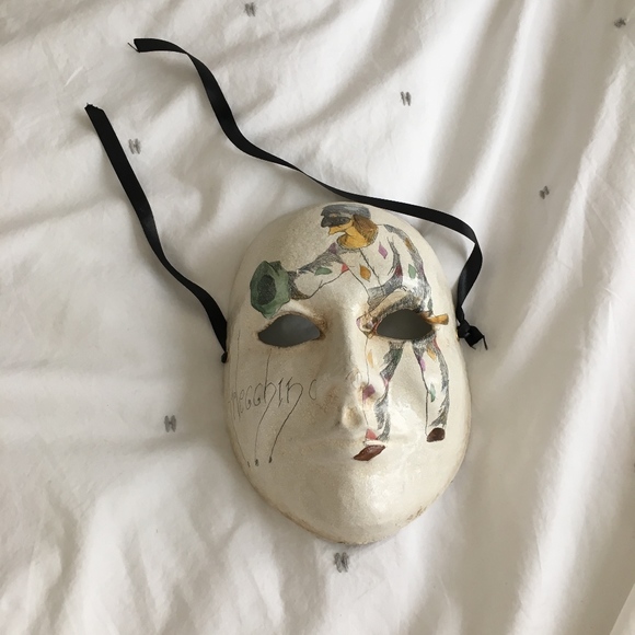 Moon Closet | Accessories | One Of A Kind Handmade Arlecchino Mask From ...